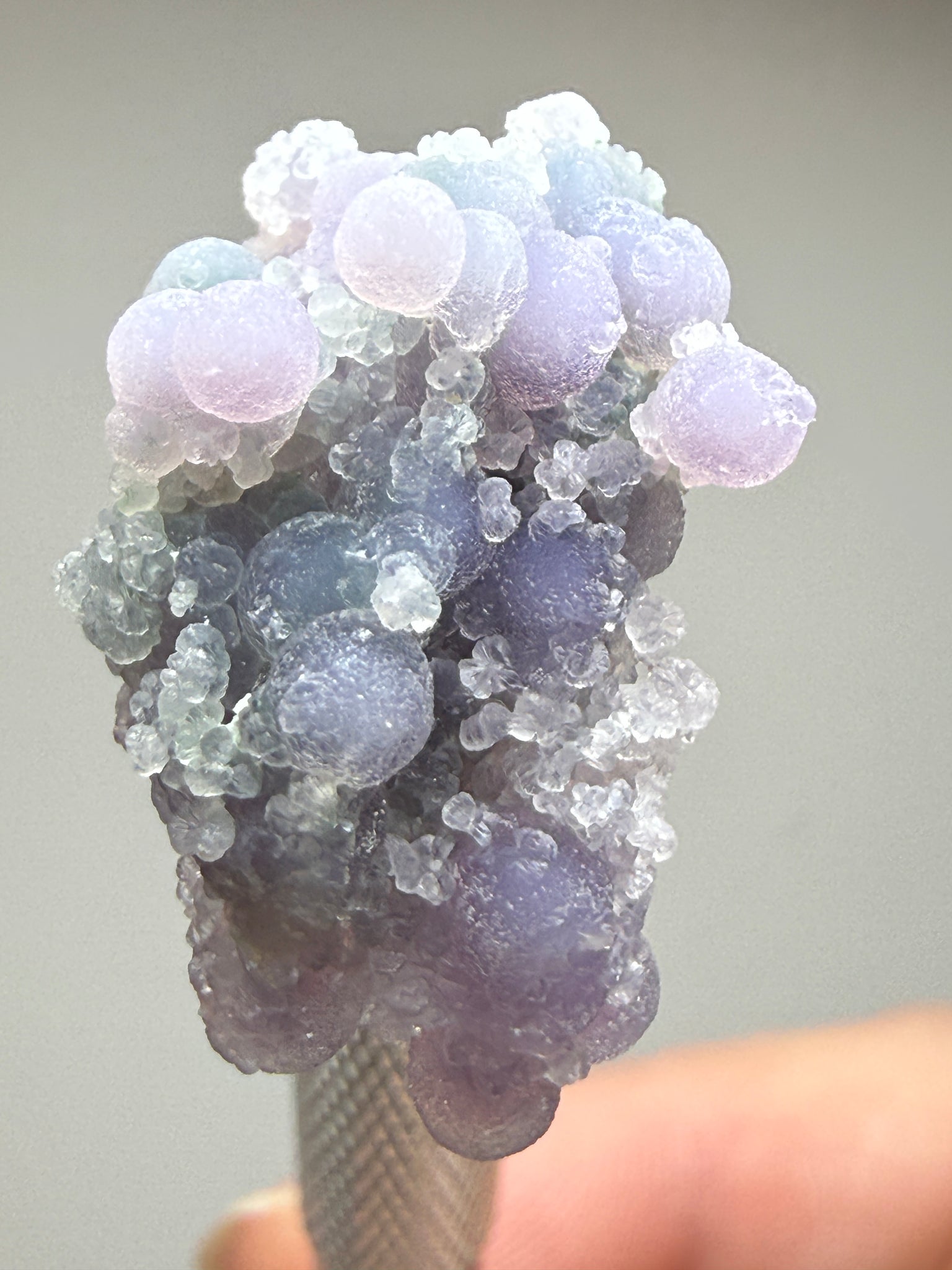 Indonesian Grape Agate (Botryoidal Purple Chalcedony) Display Specimen ...
