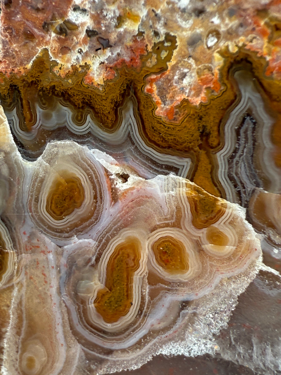 Mystical Turkish Agate with Intriguing Inclusions – Great Banding and ...