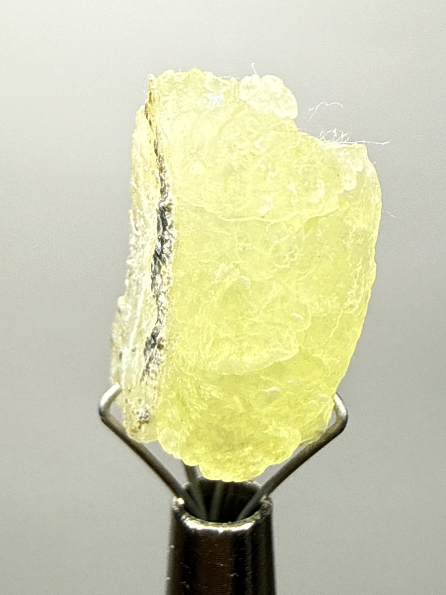 Vibrant Yellow Brucite Thumbnail Mineral Specimen | Collector Crystal ...