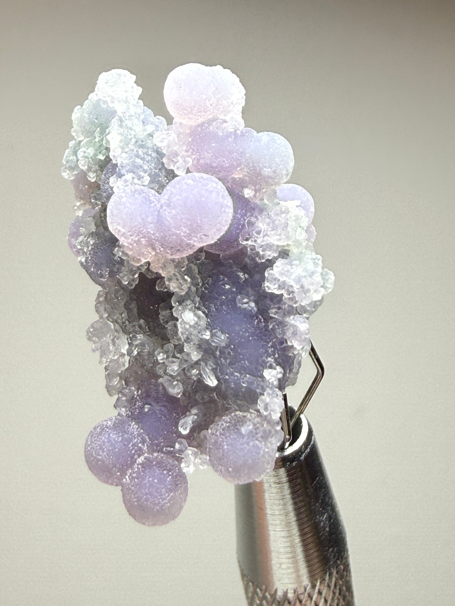 Indonesian Grape Agate (Botryoidal Purple Chalcedony) Display Specimen ...