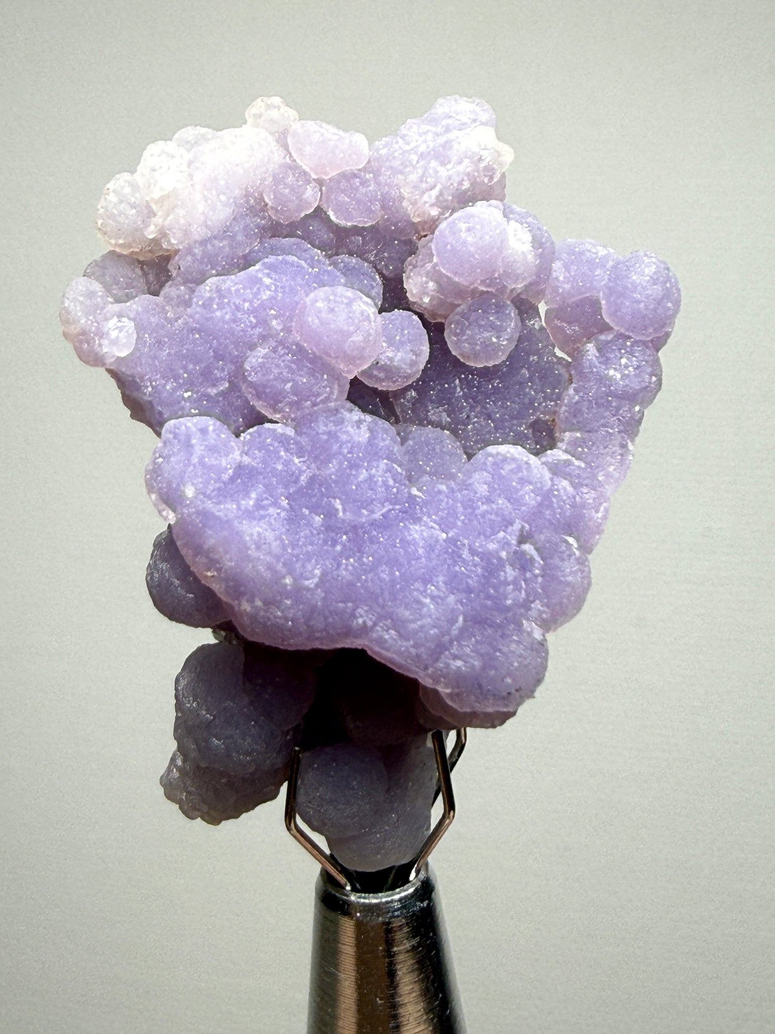 Indonesian Grape Agate (Botryoidal Purple Chalcedony) Display Specimen ...