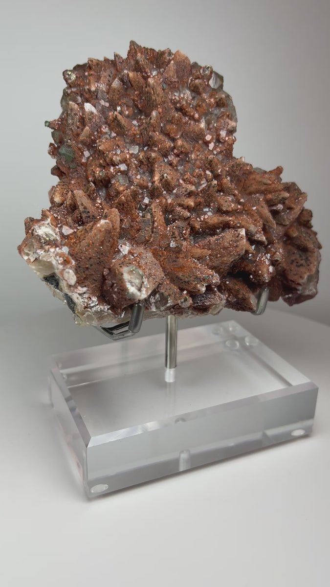 Dragon Scale Calcite Mineral Collector’s Showpiece • Hubei Province, C ...