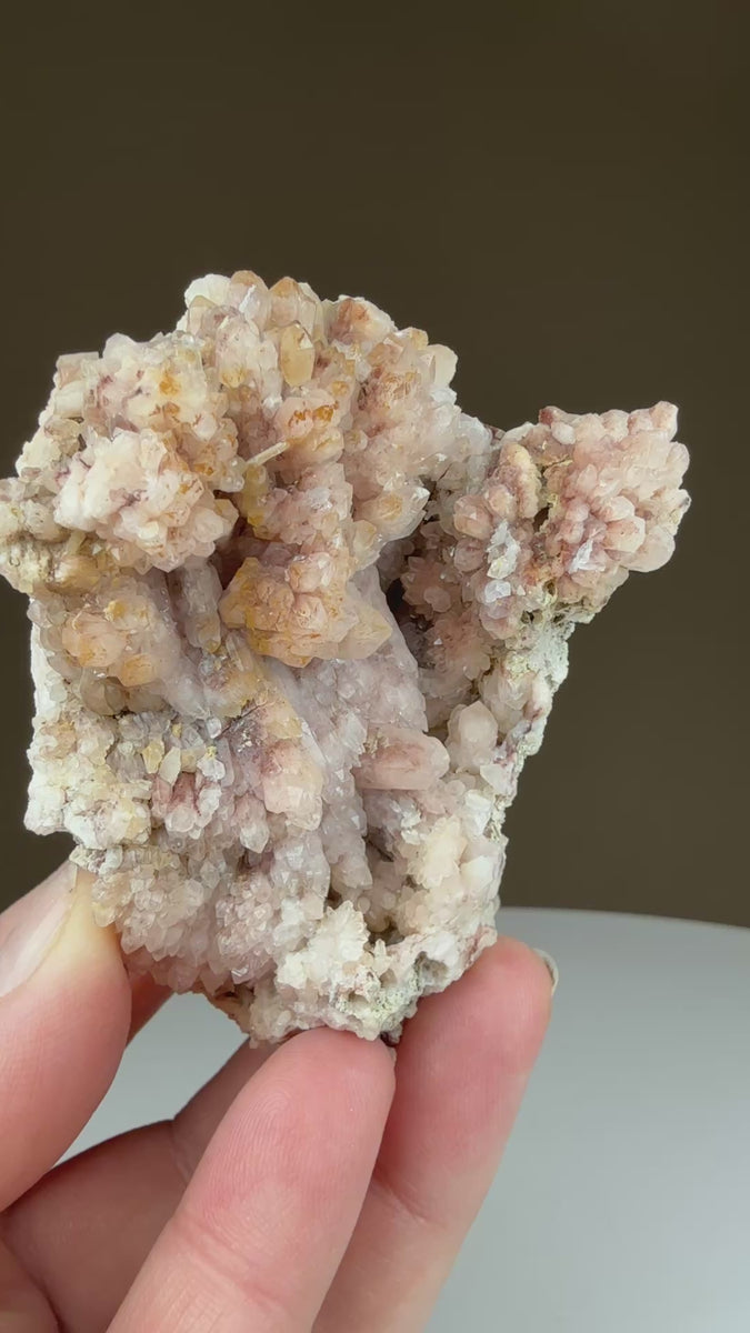 Pink Flower Quartz • Peru – Wandering Stones